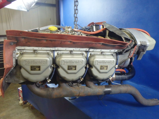 Continental IO-470-V0 . Engine w/Accessories TSMO=597.7